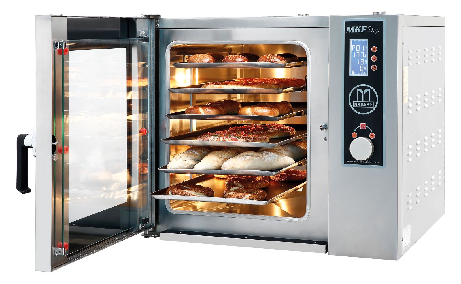 MAKSAN MKF-6 Digi Convetion Oven - Bakery Ovens